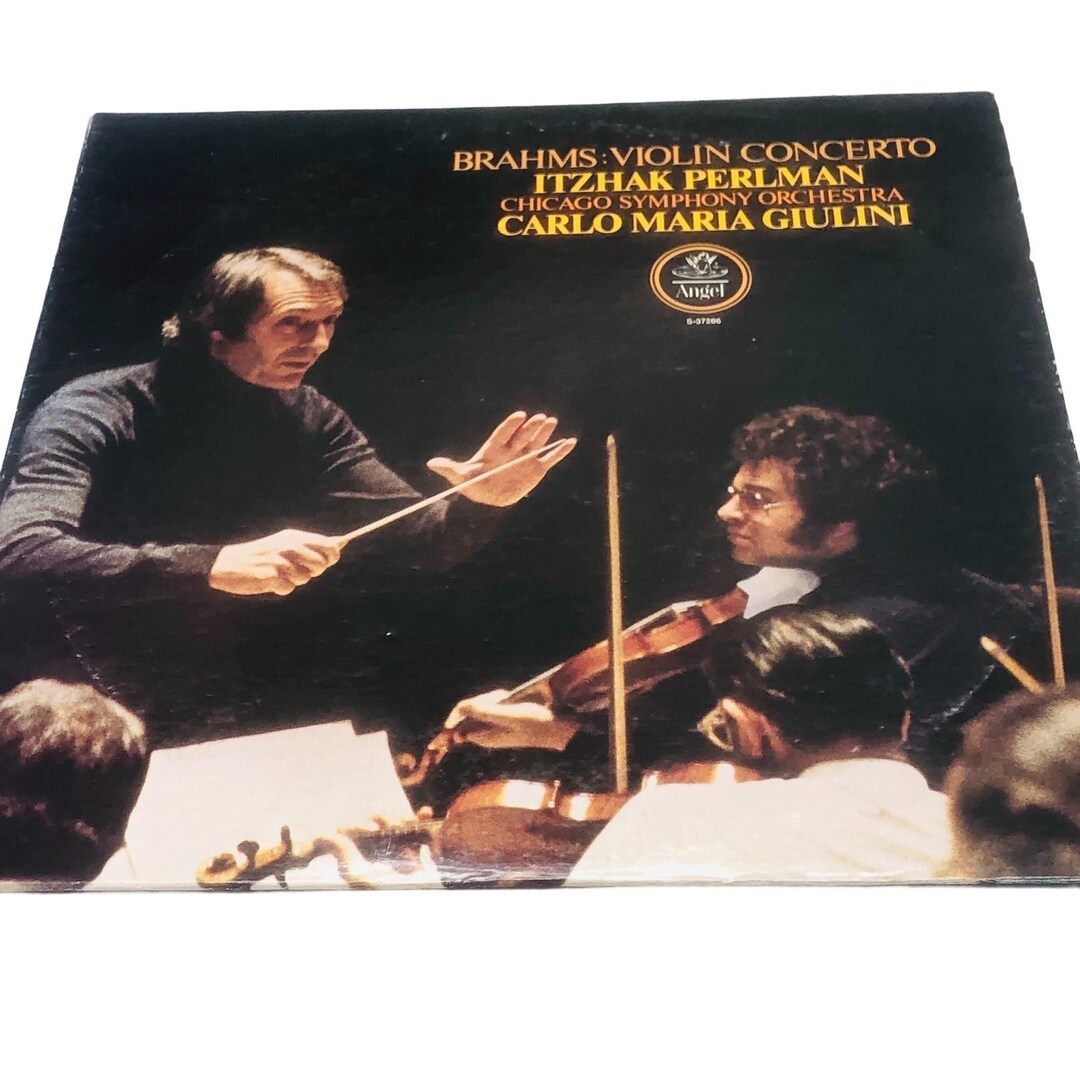 Brahms: Violin Concerto Itzhak Perlman Chicago Symphony 1977 - Etsy