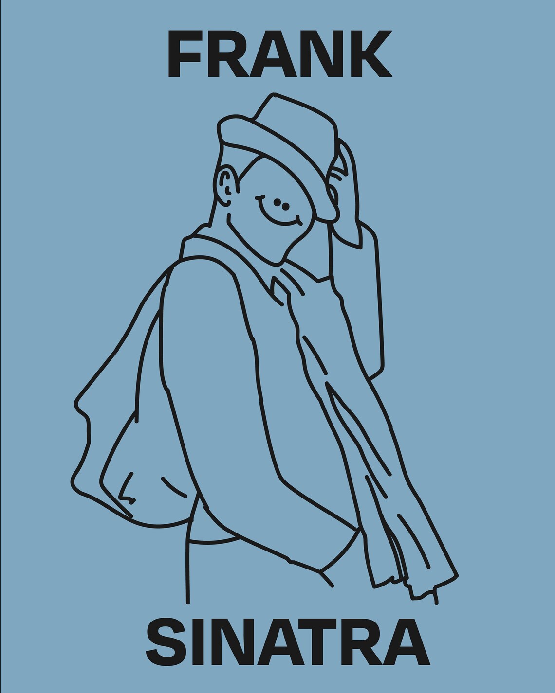 Frank Sinatra Smiley - Etsy