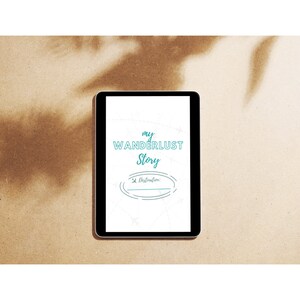 My Wanderlust Story Digital Download Travel Journal - Etsy