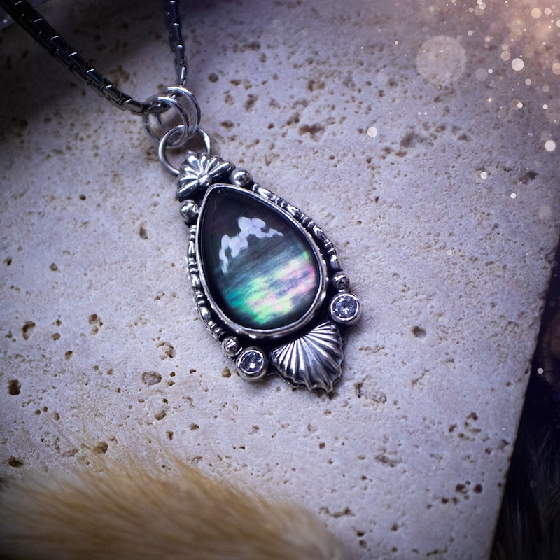 Crystal Pendant Necklace - Etsy