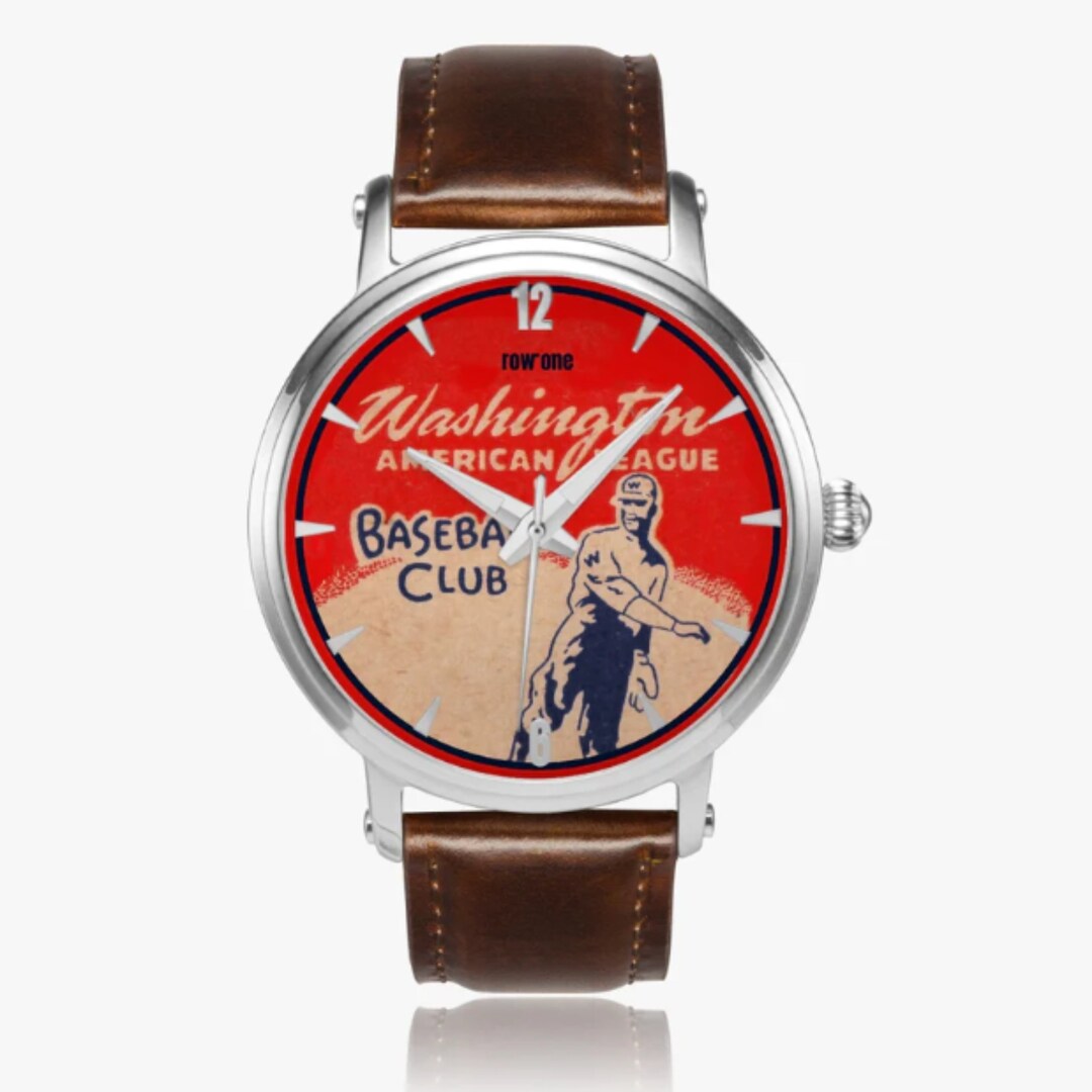 1949 Washington Baseball Club Art Watch | Row One Brand | 46mm ...