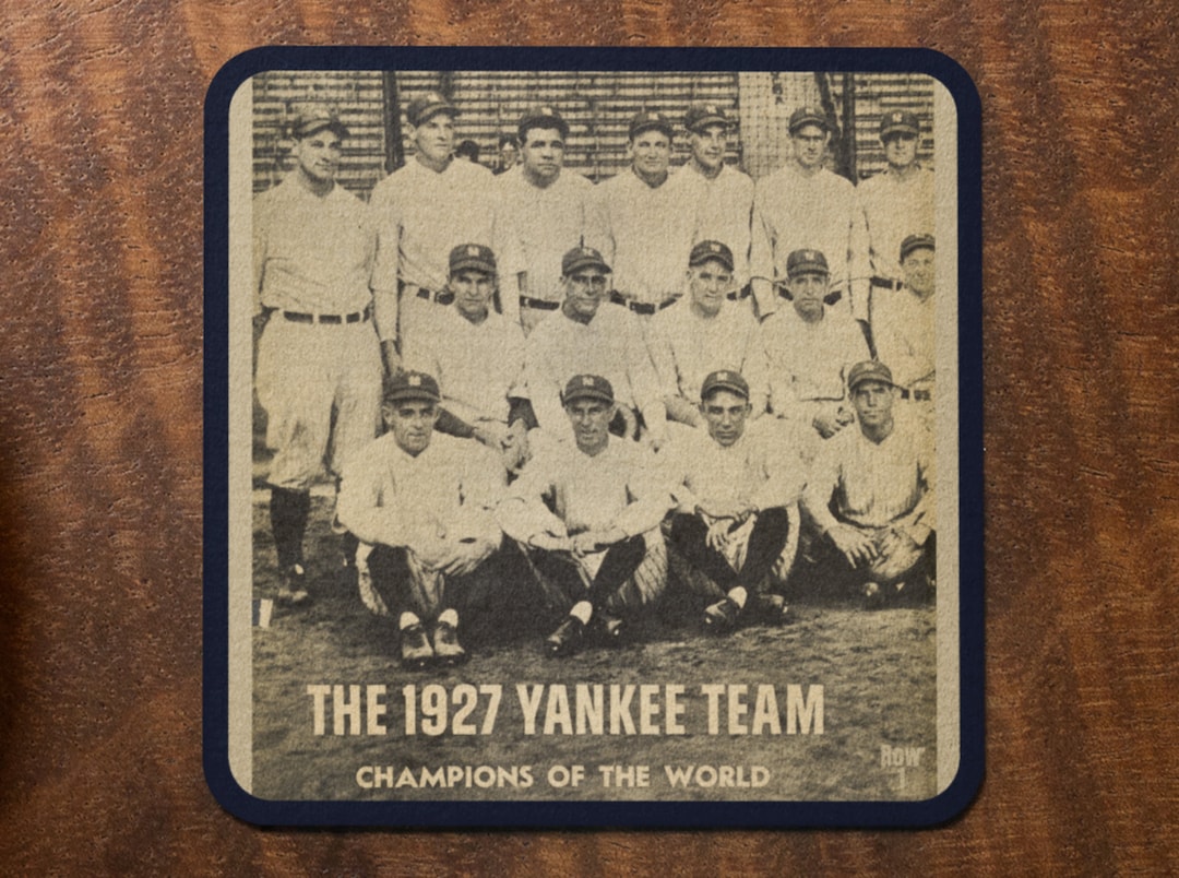 1927 New York Yankee Team Photo | Row One Brand | Historic Sports Art ...