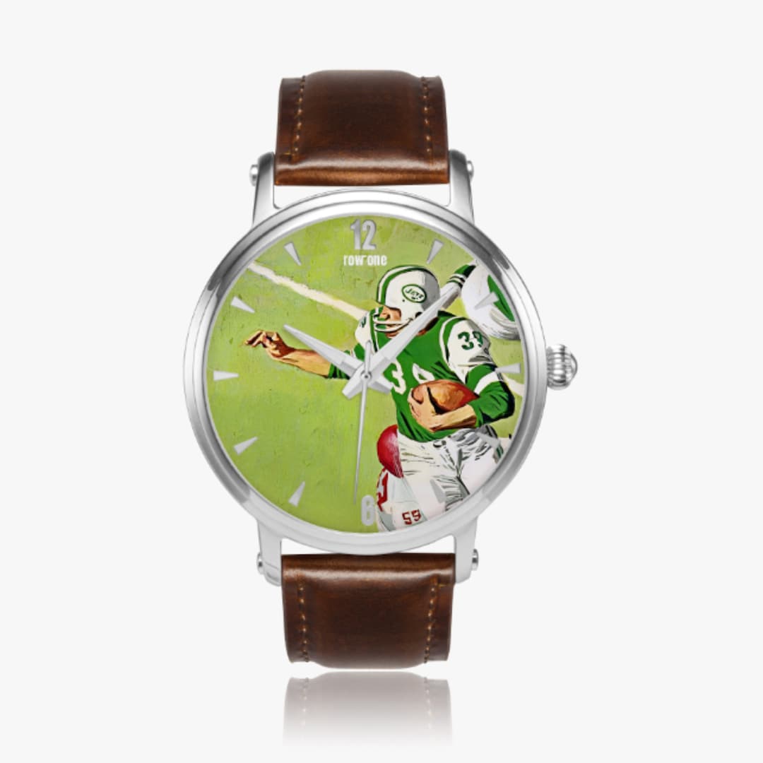 Throwback New York Jets Art Watch | Row One Brand | 46mm Automatic ...