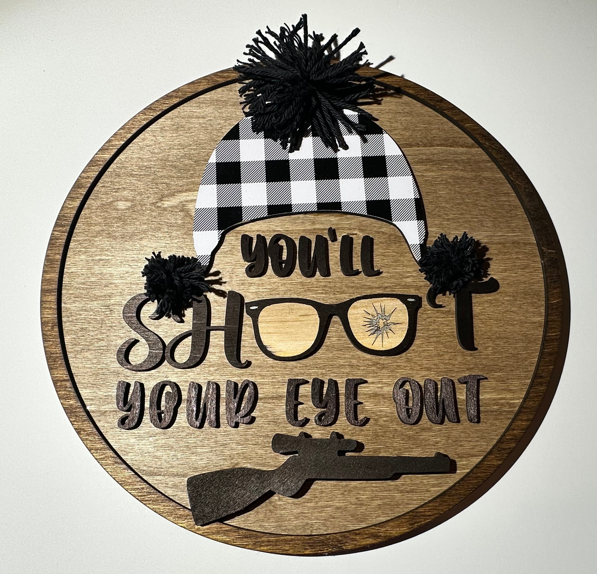 A Christmas Story "you'll Shoot Your Eye Out" - Etsy