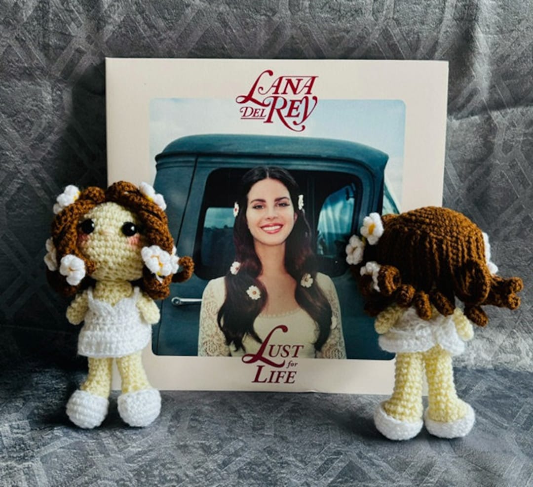 Lana Del Rey Crochet Dolls (lust for Life) - Etsy