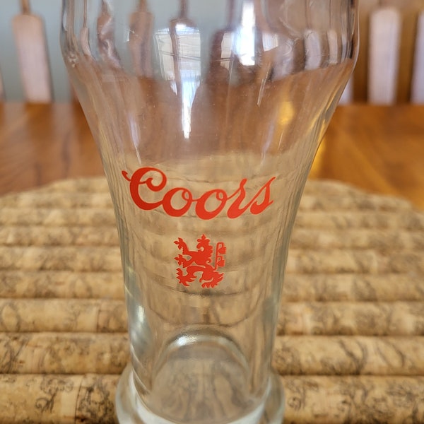 Coors Beer Glasses Etsy