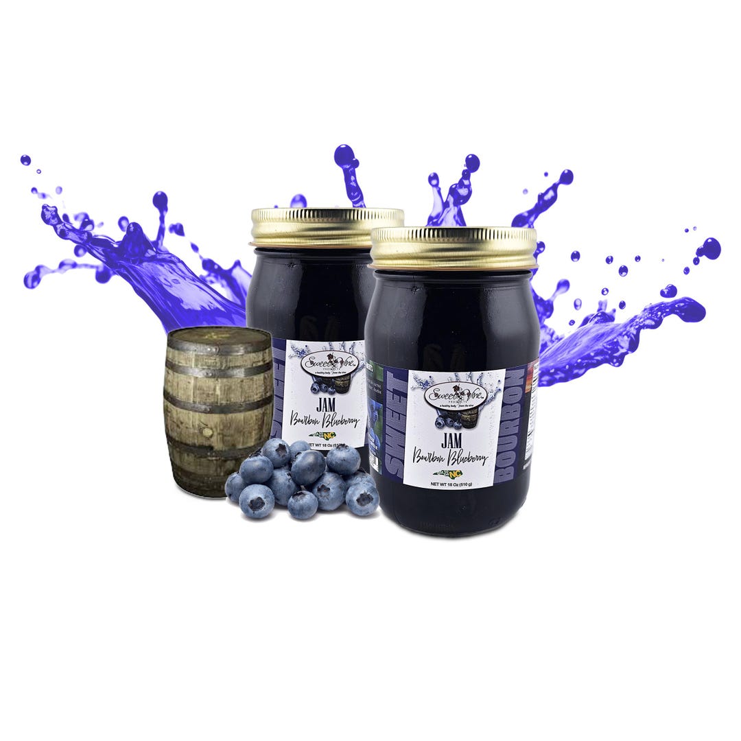 Bourbon Blueberry Jam - 2 Pack (includes Shipping) - Etsy