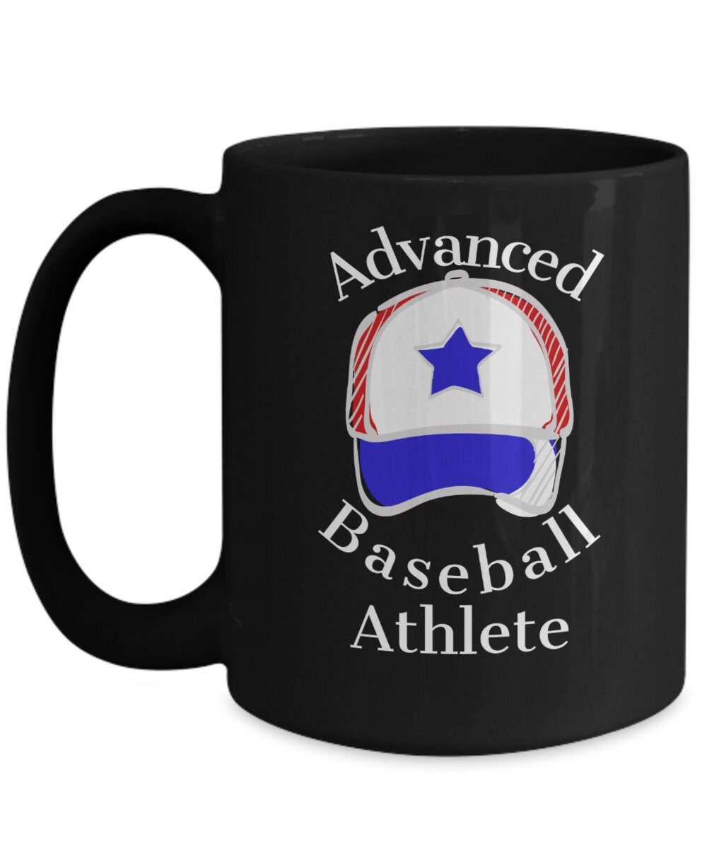Baseball Athlete Advanced Baseball Athlete Mug Black Baseball Player ...