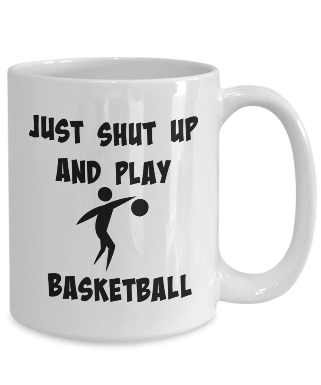 Basketball Shut up and Play - Etsy