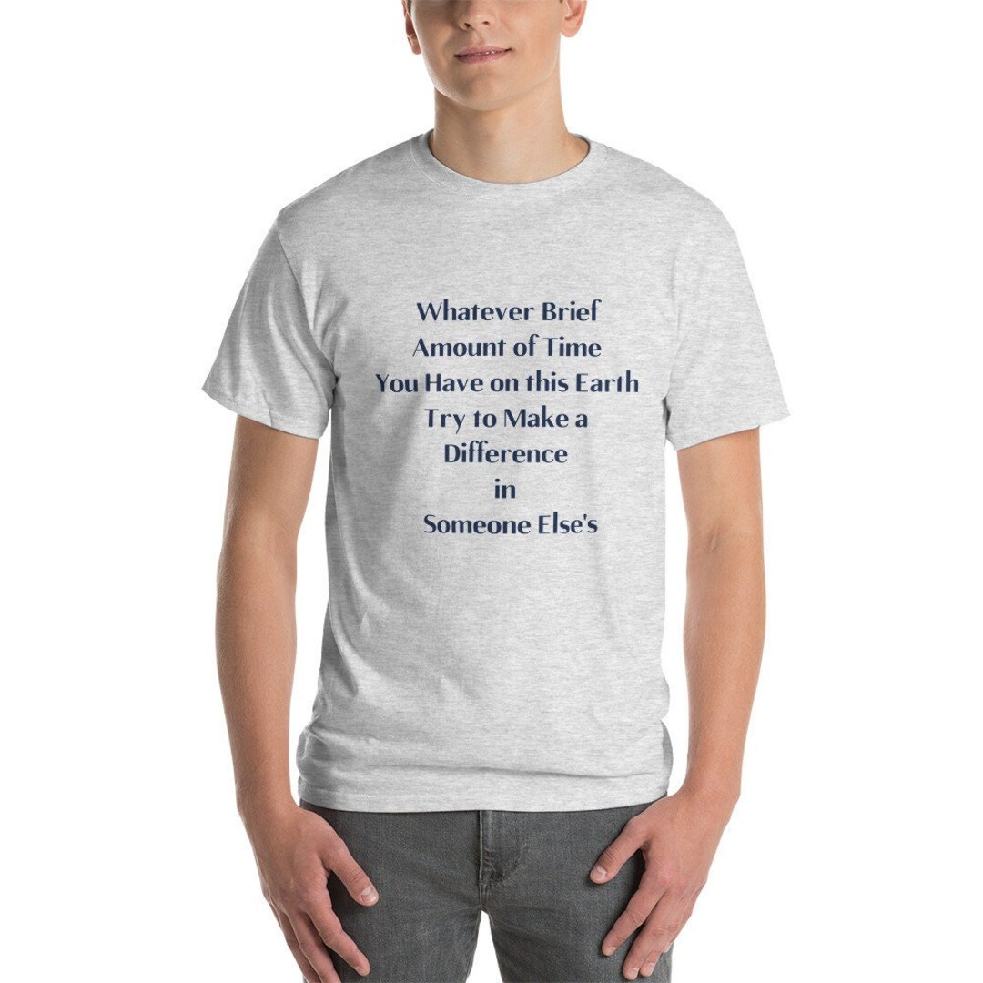 Make a Difference Brief Amount of Time Make A Difference Inspirational ...