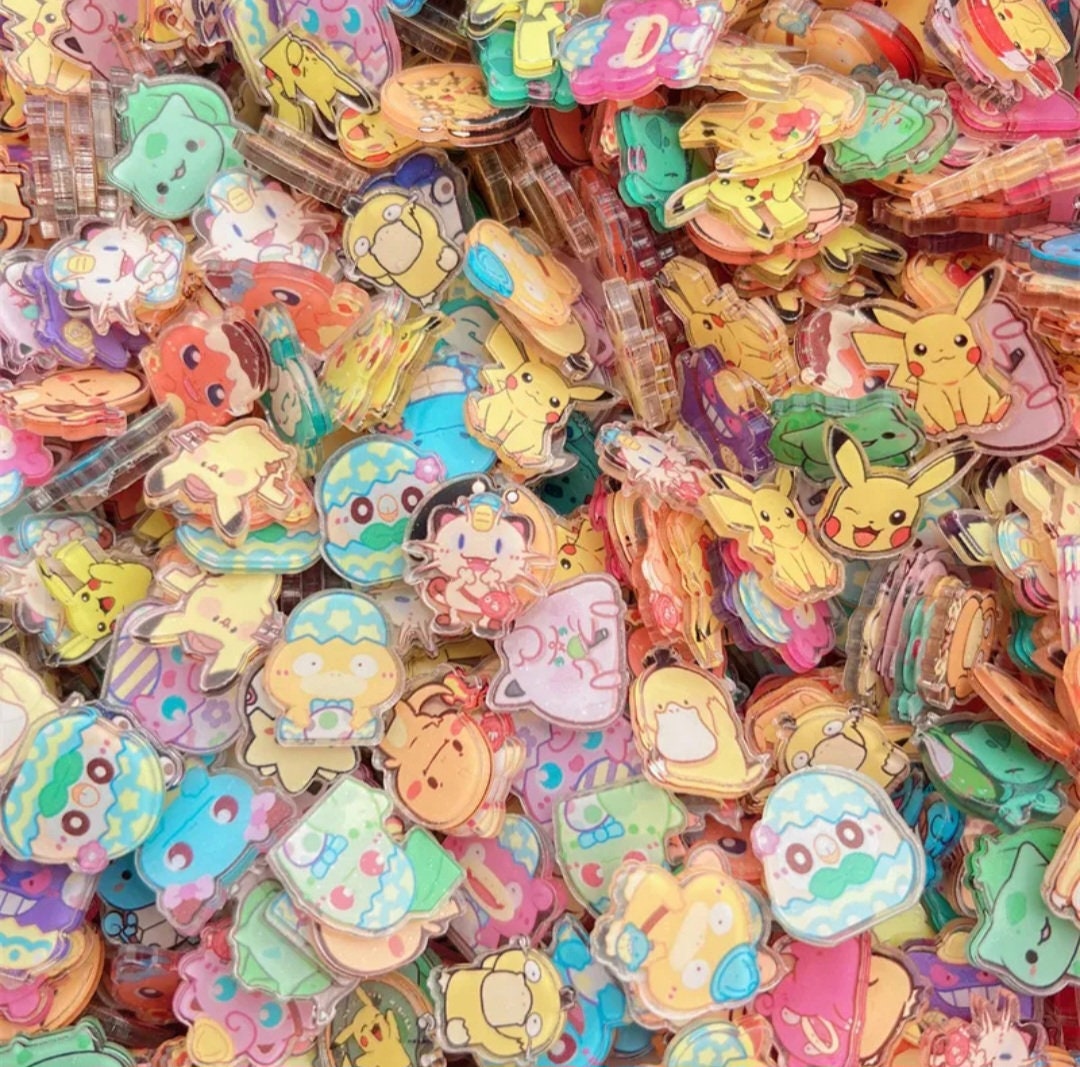 Acrylic Mini Charm Anime Scoops - Etsy
