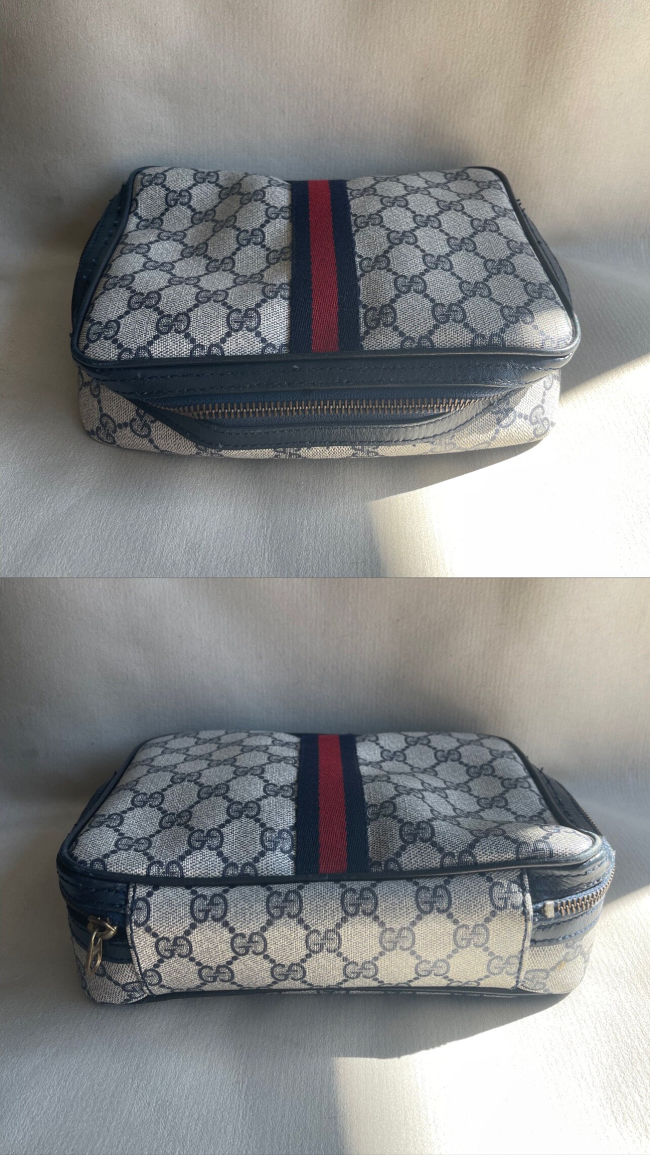 Vintage GUCCI Toiletry/cosmetic Pouch - Etsy