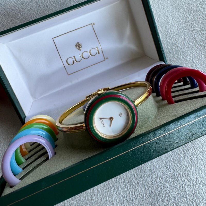 Gucci Bangle Watch - Etsy