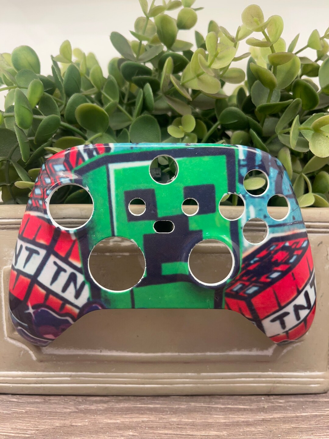 Square Creeper & TNT Custom Controller Shell for Xbox S/X Front Housing ...