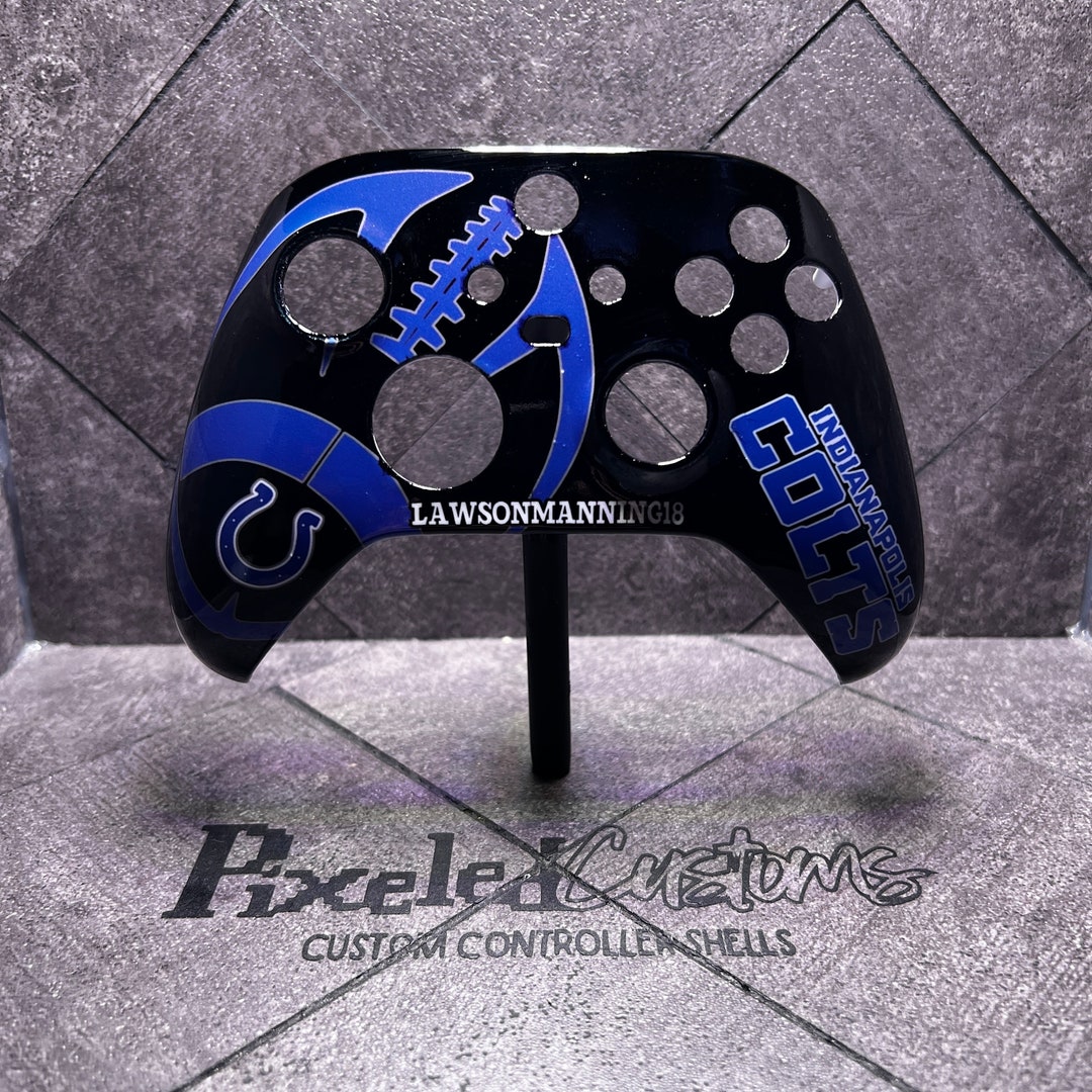 Nfl Colts Custom Controller Shell for Xbox S/X Front Housing Faceplate ...