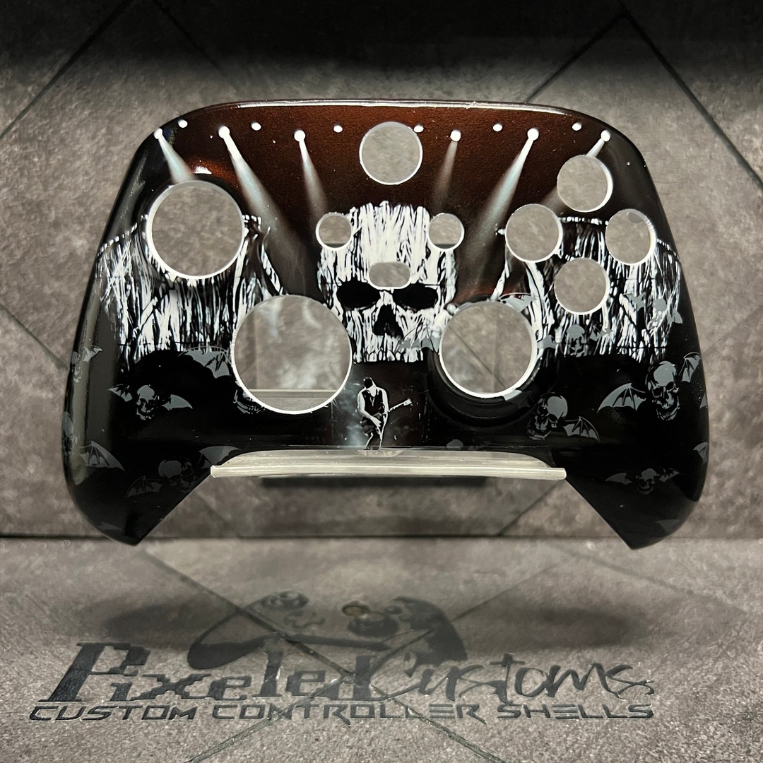Avenged Sevenfold Deathbat Custom Controller Shell for Xbox S/X Front ...