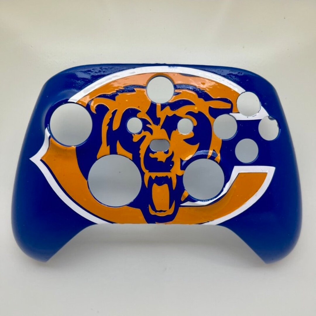 Custom NFL Bears Controller Shell for Xbox S/X Front Housing Faceplate ...