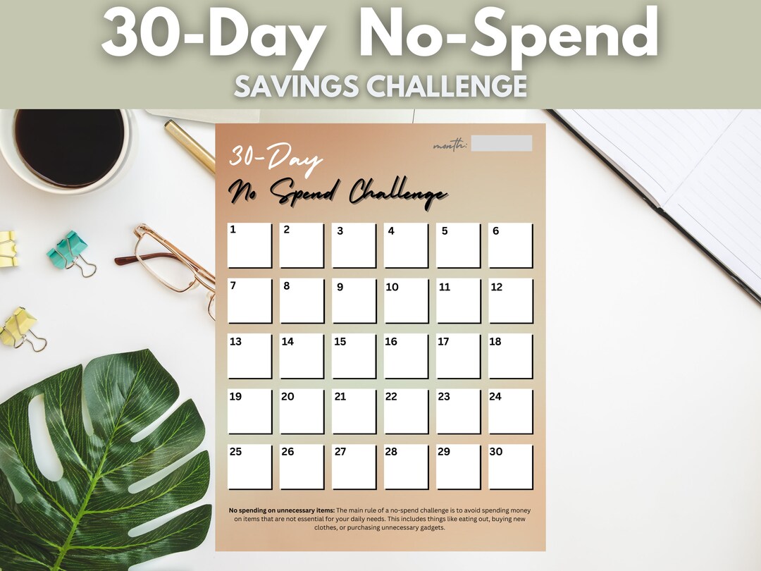 30-day Money Saving Challenge: Save Big and Reach Your Financial Goals ...