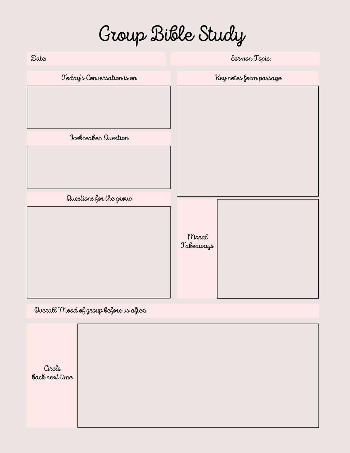 Black Girl Digital Prayer Planner, Prayer Notes, Prayer Template - Etsy