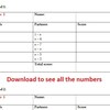 Ordinal Numbers 1-100 Chart Instant Download - Etsy