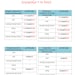 Greek Regular Verbs Conjugation Tables of All Tenses | Greek Printable ...