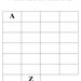Alphabet Chart & Worksheets: Letters A-Z (digital Download) - Etsy