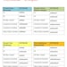 200 Spanish Verb Conjugation Tables: Spanish Printable (instant ...