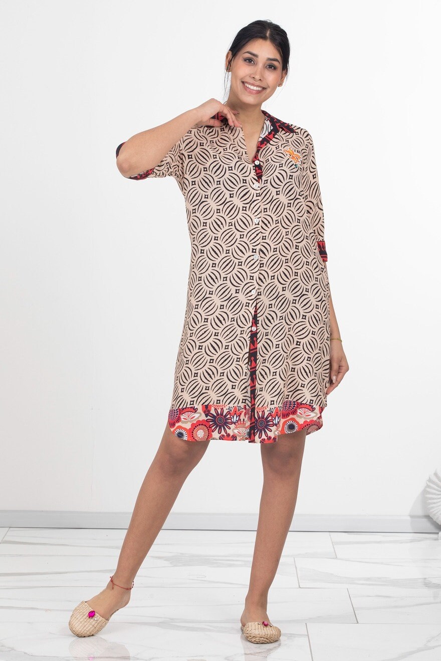 Viscose Fabric Dress