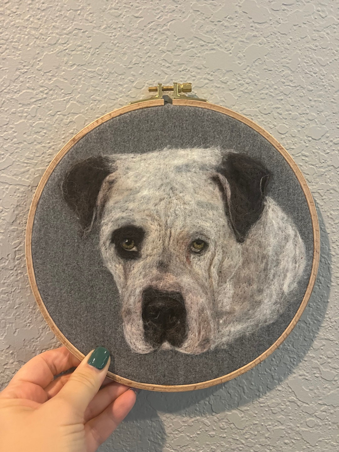 Made to Order Custom Portrait Felted Felt Portrait Felt Made Design ...