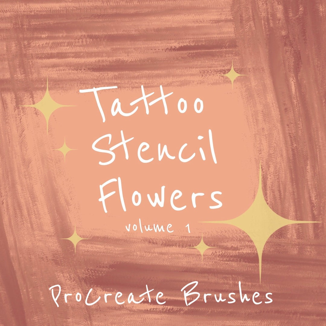 10 Flower Procreate Brushes - Etsy