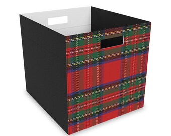 Tartan Storage Box - Etsy
