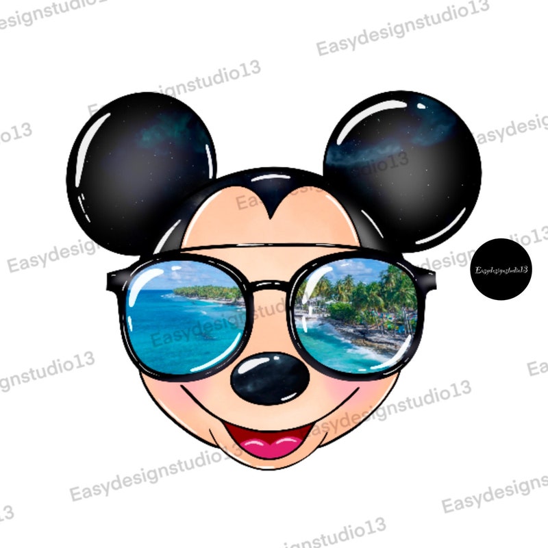 Mickey Glasses Svg - Etsy