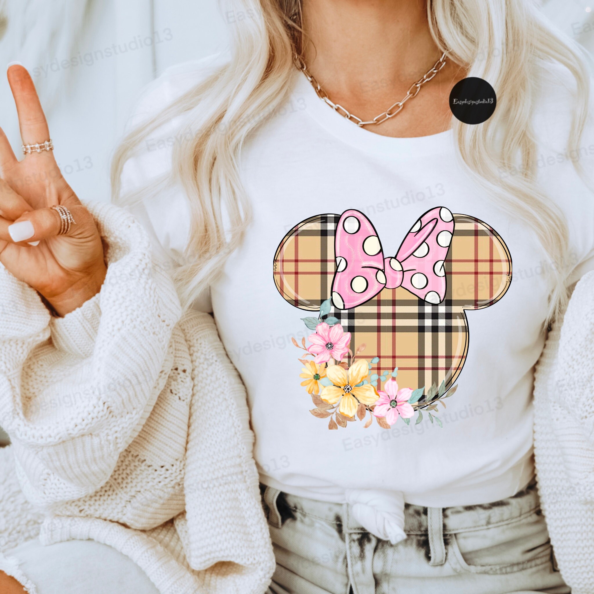 Minnie Mouse PNG File Plaid Minnie Png Minnie Sublimation - Etsy