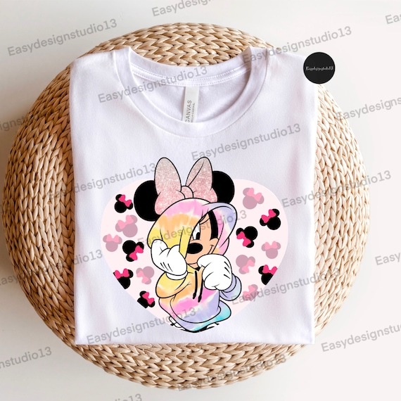 Minnie Mouse Tie Dye Clip Art Minnie Mouse PNG Minnie Mouse - Etsy