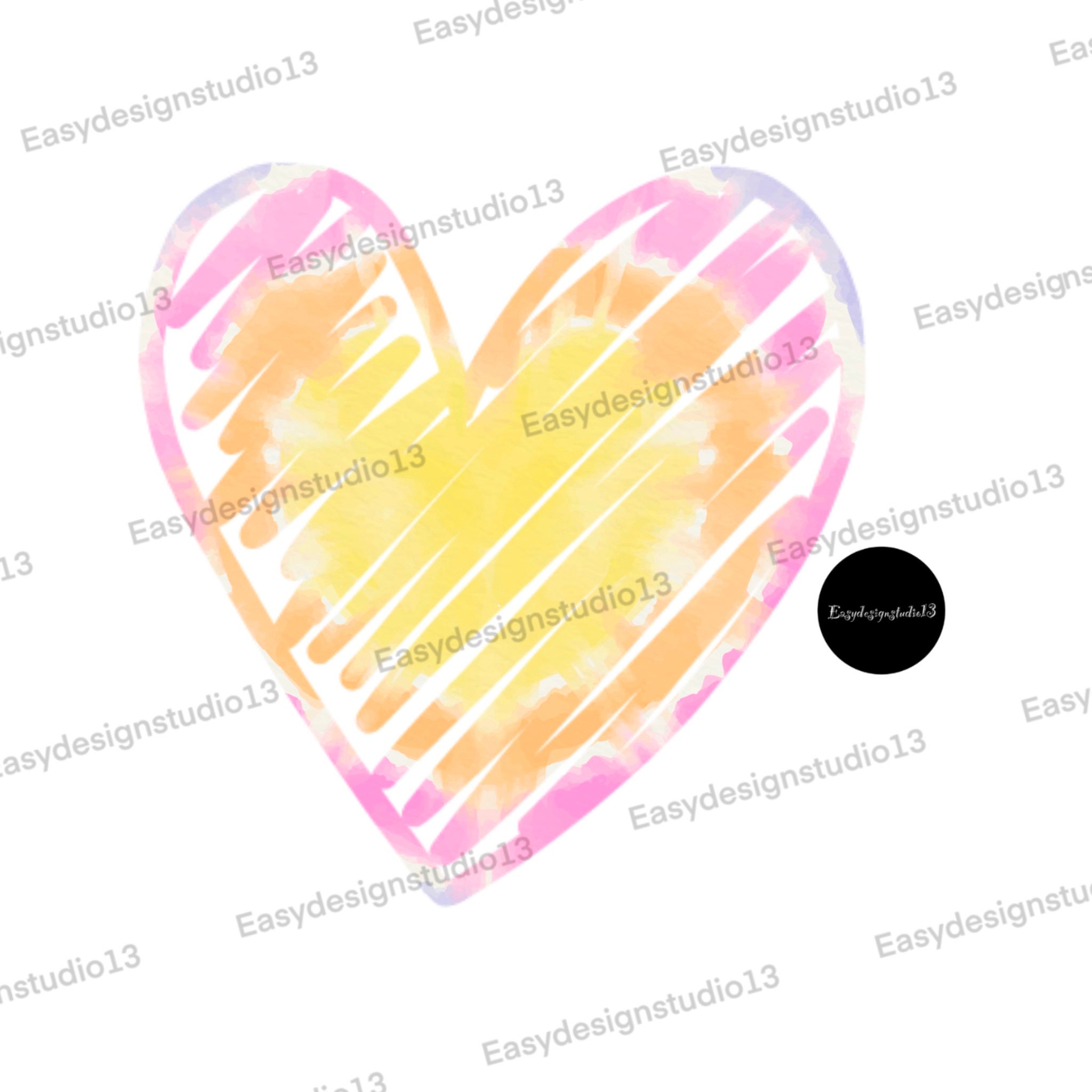 Tie Dye Heart Clip Art Png Clip Art Png Sublimation Tie Dye - Etsy Hong ...