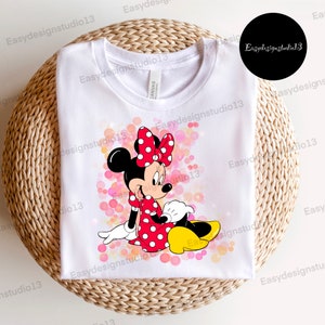 Minnie Mouse Girl - Red Dress Polka Dots Polkadots Digital Download Png ...