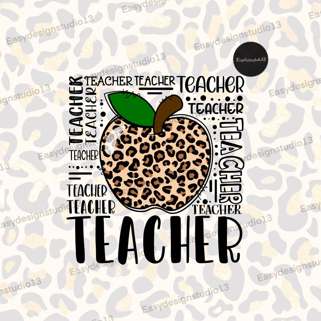 Teacher Frame Sublimation PNG Design, Chalkboard Frame Png, Teacher ...