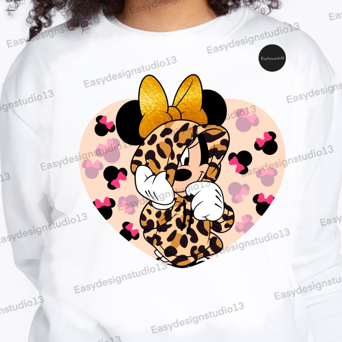 Minnie Mouse Leopard Clip Art, Minnie Mouse, PNG, Minnie Mouse ...