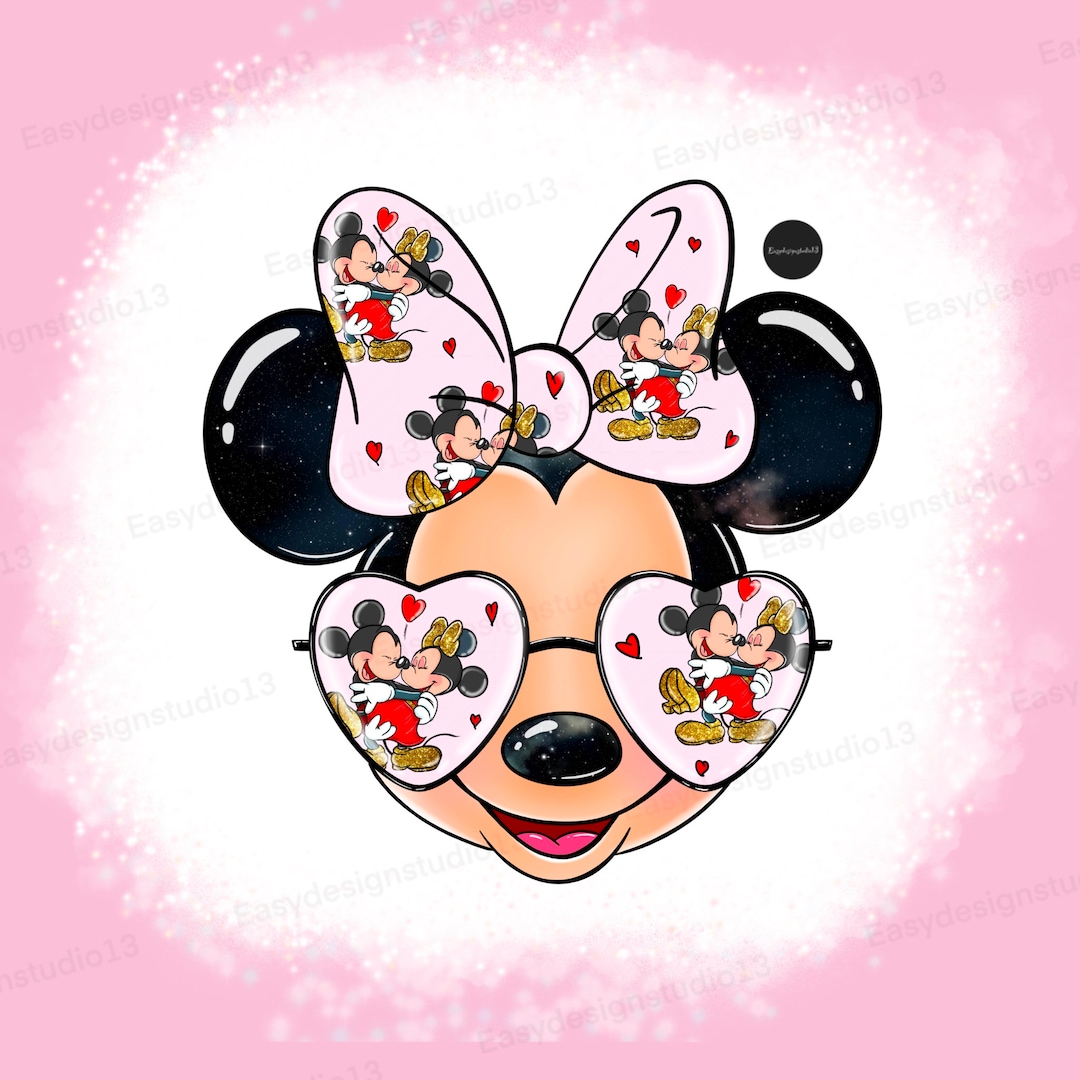 Minnie Mouse Glasses Love Clip Art, Minnie Mouse Glasses, PNG, Minnie ...