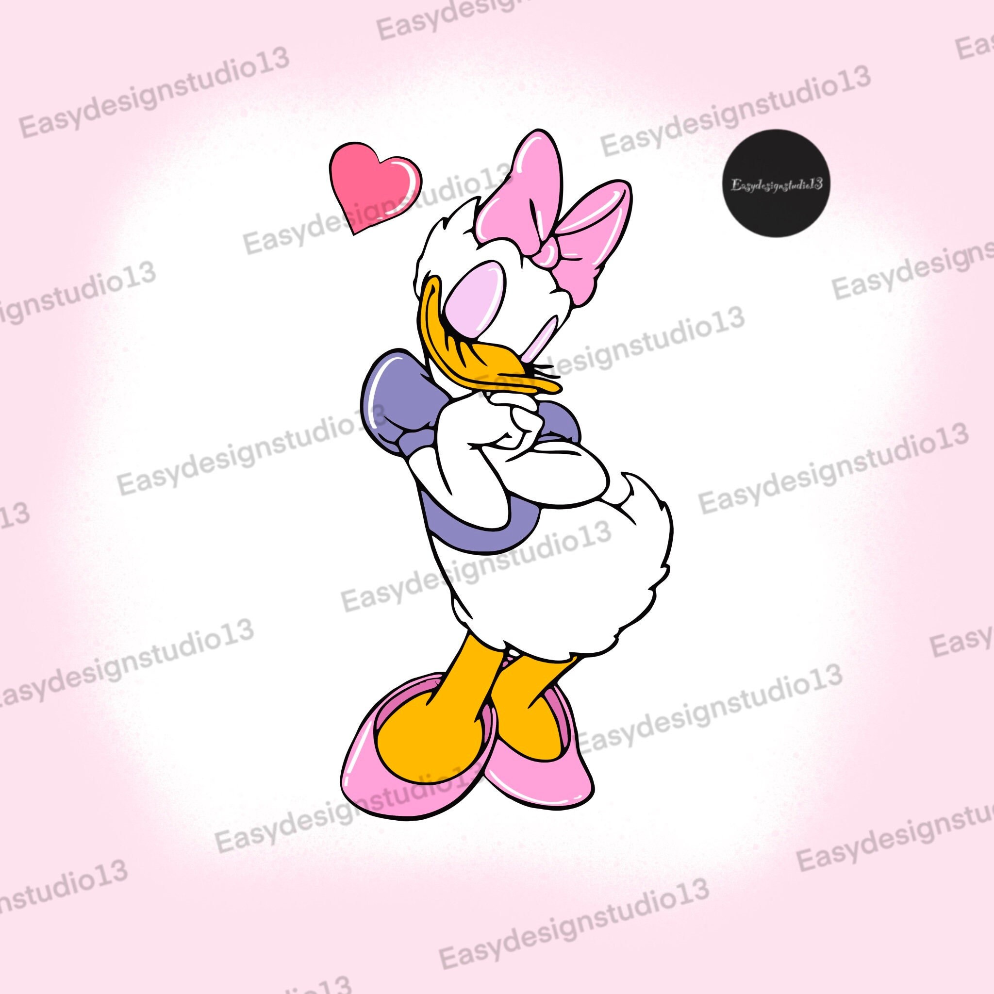 Daisy Duck Png, Daisy Tshirt Design, Daisy Duck Sublimation Design ...