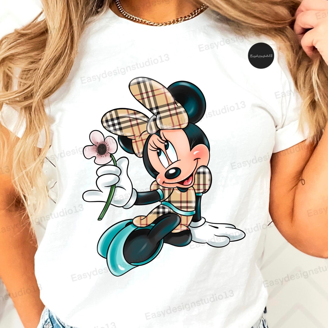 Minnie Mouse PNG File, Minnie Black & Gold, Minnie Sublimation Design ...