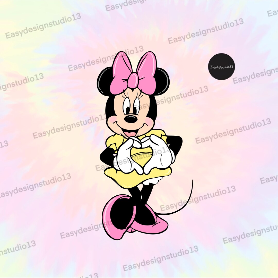 Minnie Sublimation Design Png - Popular Print Png - Etsy