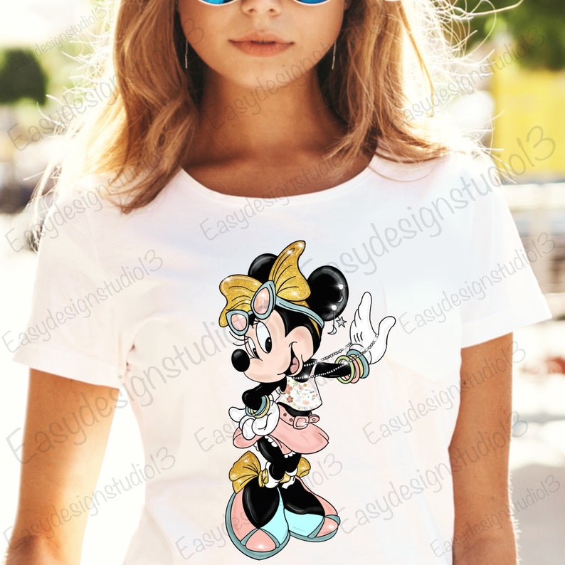 Archivo PNG de Minnie Mouse dorado, Minnie Glitter, Minnie Sublimation ...
