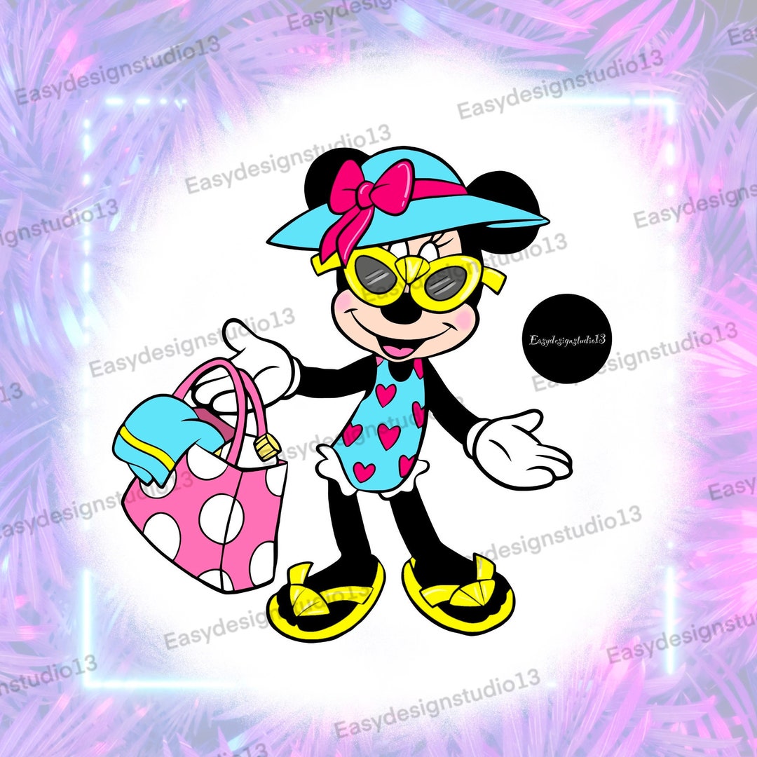 Minnie Swimsuit PNG - Minnie Summer Vacations PNG - Popular Design Png ...