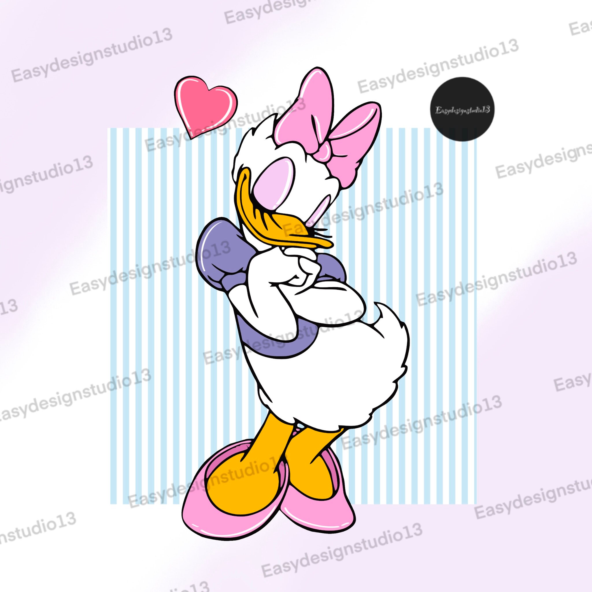 Daisy Duck Png, Daisy Tshirt Design, Daisy Duck Sublimation Design ...