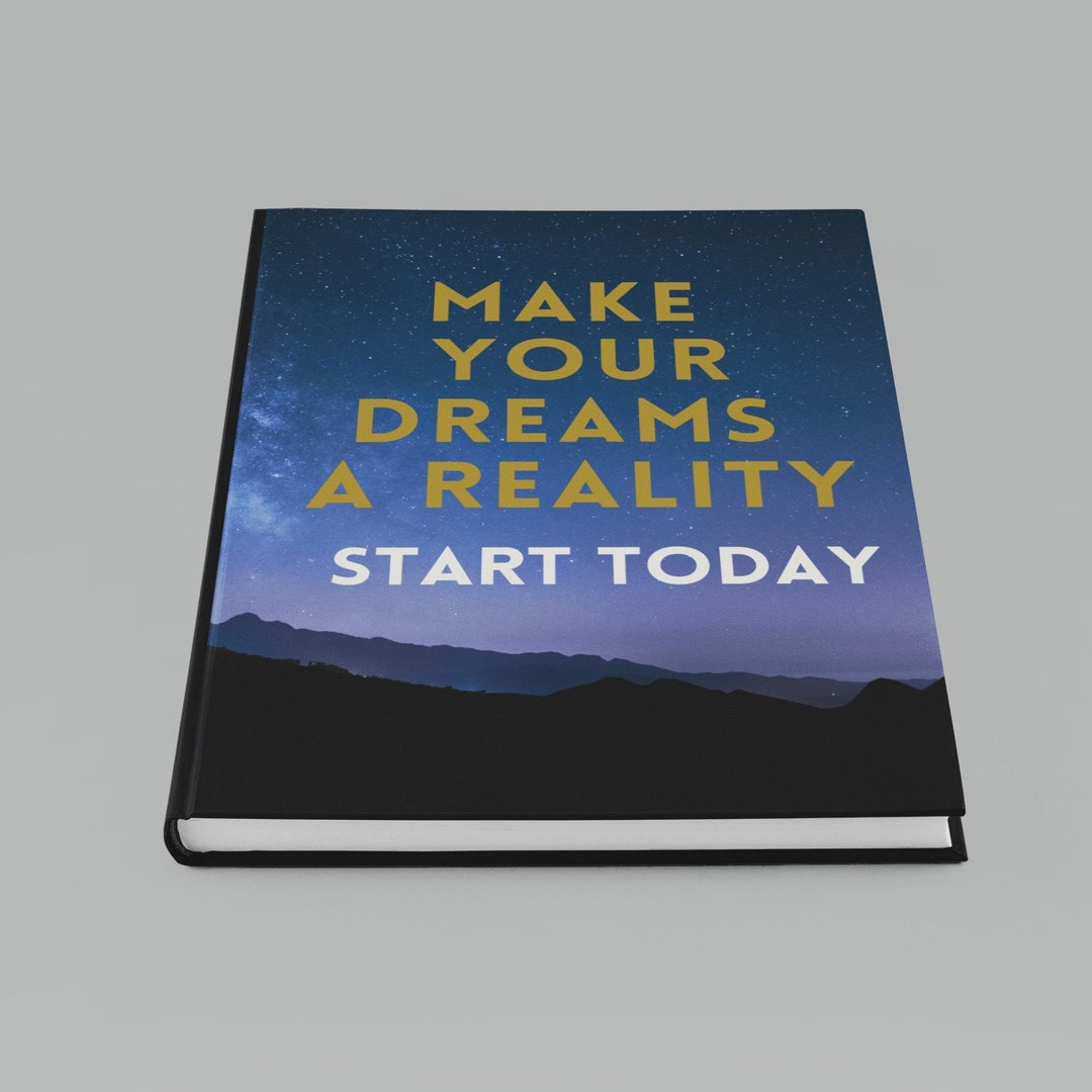 Goals and Dreams Journal, Vision Board, Dream Manifestation, Daily ...