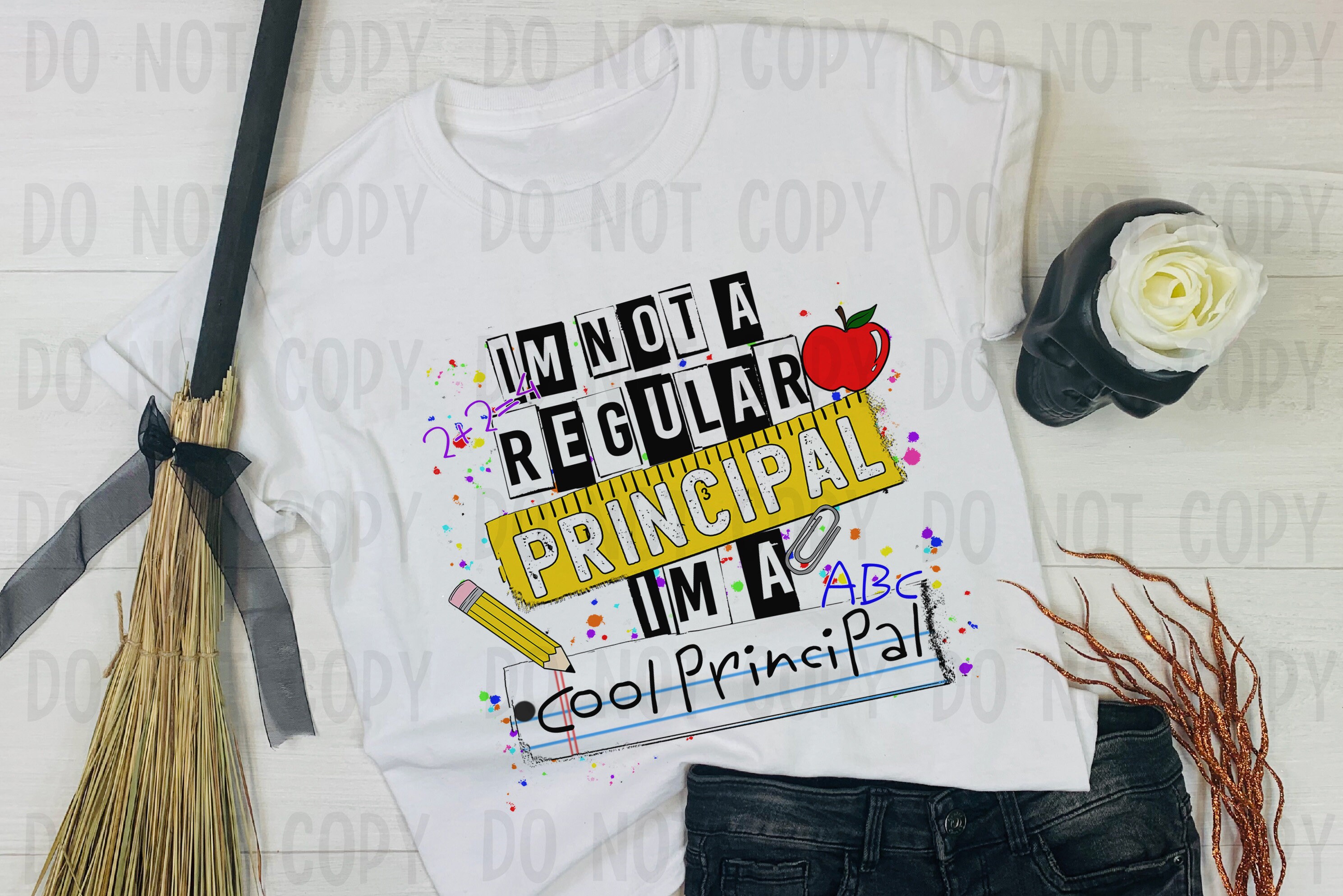 Cool Principal - School Principal- Ready to Press DTF (direct to Film ...