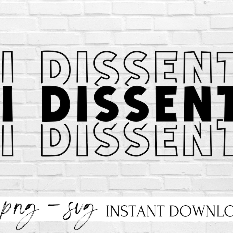 Dissent Collar Svg - Etsy