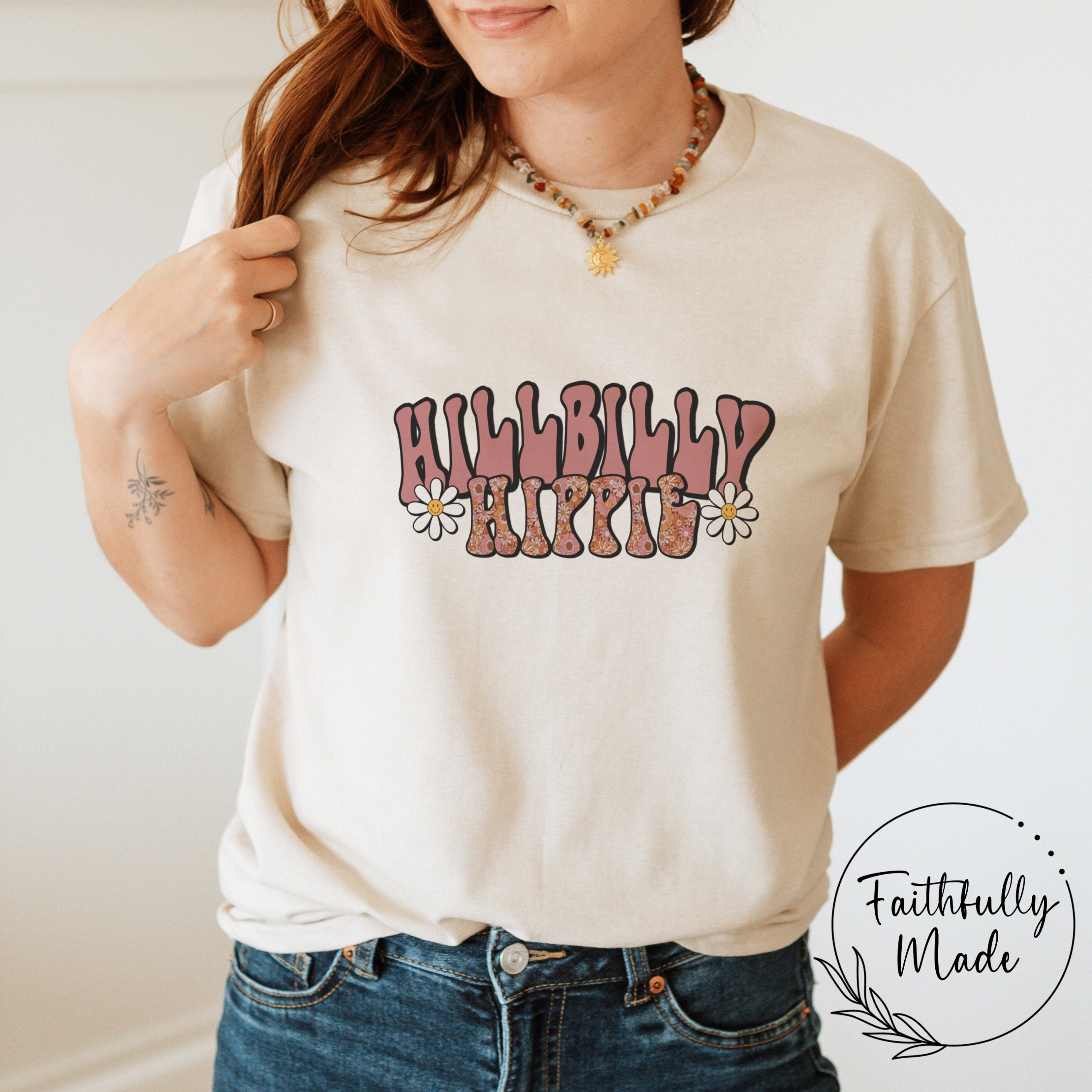 Hillbilly Hippie PNG - Etsy