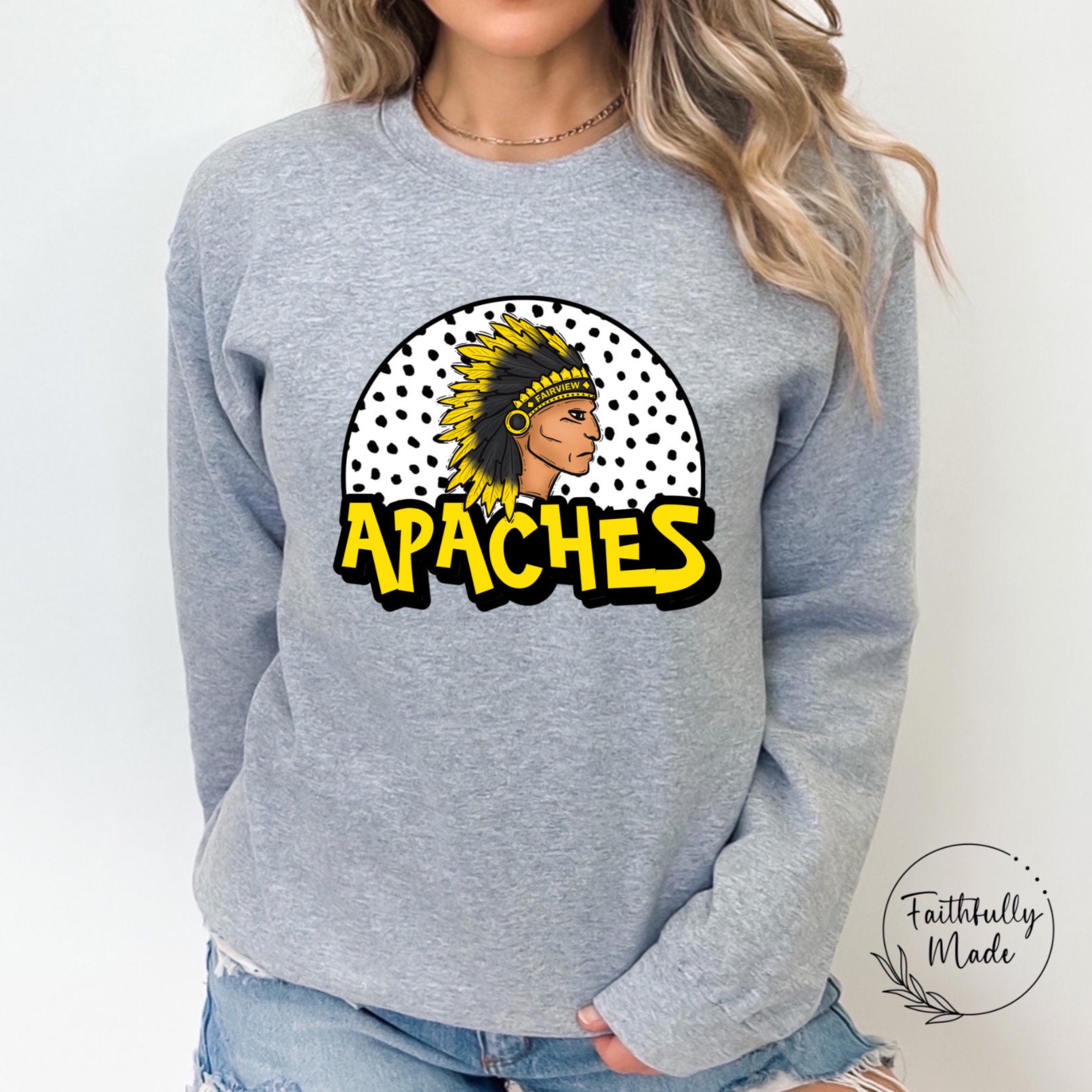 Apaches Fairview PNG not A Cut File - Etsy